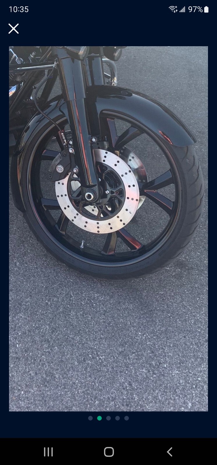 21 x 3.5 harley front wheel and tire | eBay