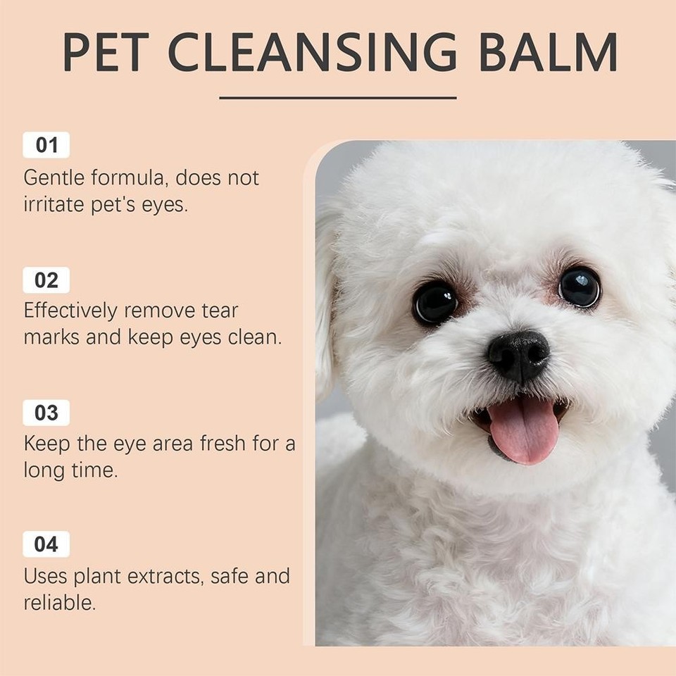 30g PET Eye Balm For Dogs & Cats - Remove Tear Stain, Discharge, Crust ...