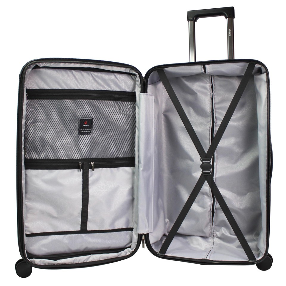 Dejuno Colossus Polycarbonate Hardside Expandable Spinner Luggage with ...