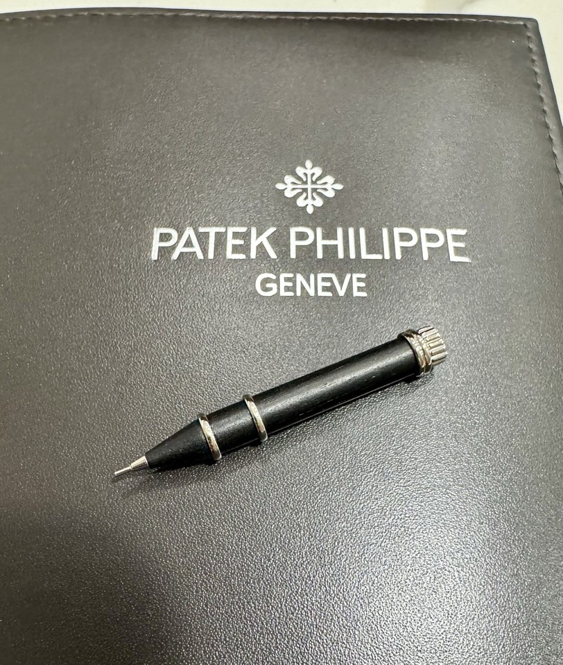 Authentic Patek Philippe 18k 750 White Gold Watch Pin Pusher Setting ...
