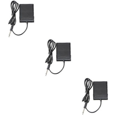 Set of 3 Electric Piano Pedal Universal Sustain Keyboard Practical ...