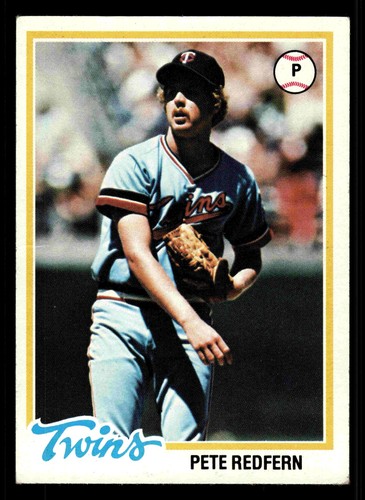 1978 Topps Pete Redfern #81 - Minnesota Twins | eBay