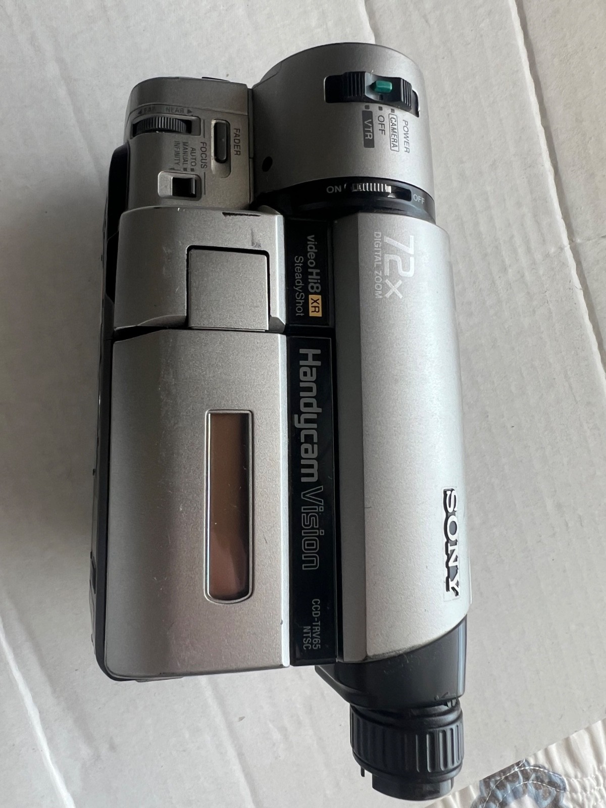 SONY HANDYCAM CAMCORDER CCD-TRV615 HI8 XR VIDEO8 8MM CAMERA NITE VISION ...