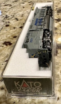 CUSTOM PAINTED (CSX) N scale KATO GE C44-9W DCC ready. UNDEC LOW N.B | eBay