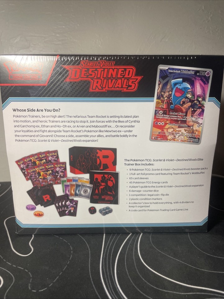 Destined Rivals ETB Sealed New | eBay