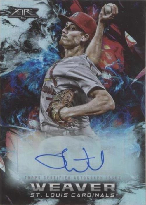 2018 Topps Fire - Fire Autographs Luke Weaver #FA-LW (AU) for sale ...