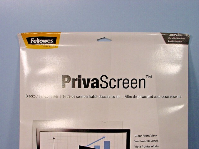 Fellowes 4815101 PrivaScreen Blackout Privacy Filter for 26" Monitors ...