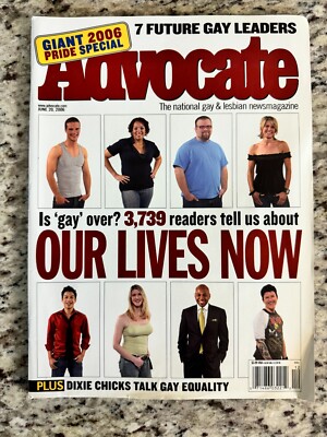 The Advocate - Vintage Gay-Interest Magazine, Out of Print, June 20 ...