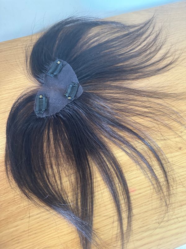 100%Human Hair Free Parting Hair Topper,Super Thin and Breathable,Top ...