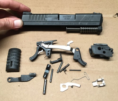 Spingfield XDs 45 acp Parts Lot - Upper Slide barrel And Parts rebuild ...