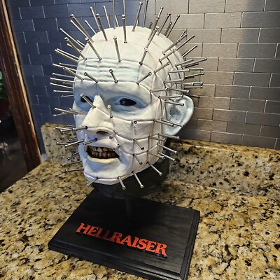 Pinhead hellraiser cenobite horror life size head bust horror | eBay