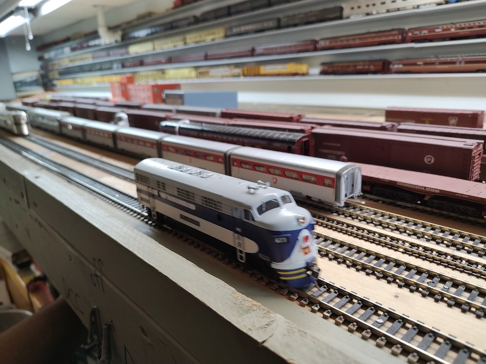 The Wabash EMD F7 A & B, 1500HP | eBay