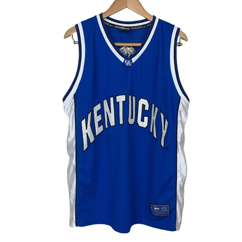 Kentucky Wildcats UK Basketball Jersey Mens Size XL Stitched Colosseum ...