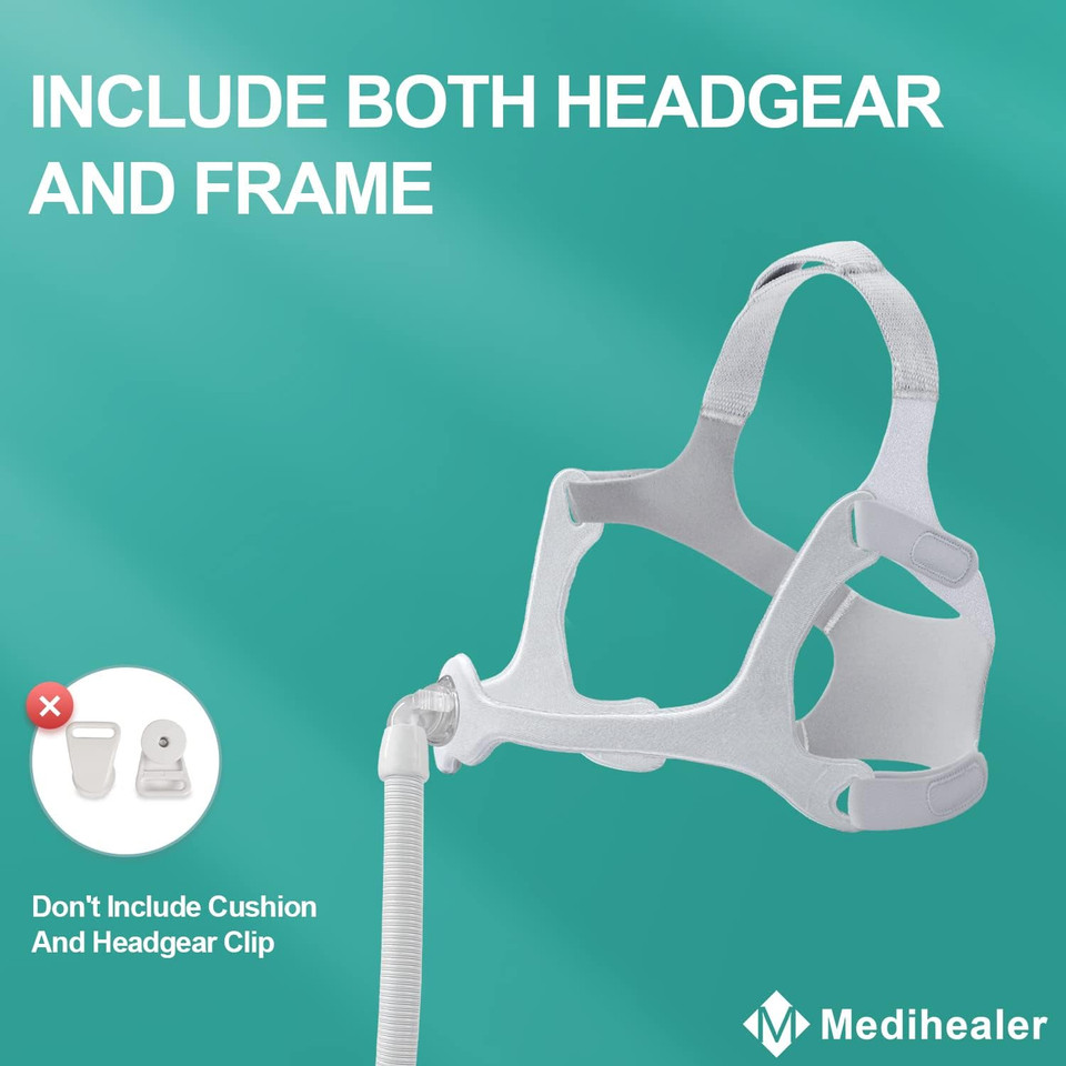 CPAP Headgear & Frame for Wisp Nasal Mask, Replacement Headgear for ...