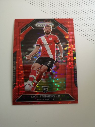 Jack Stephens Rookie Card Red Parralel Southampton Carte Foot Panini ...