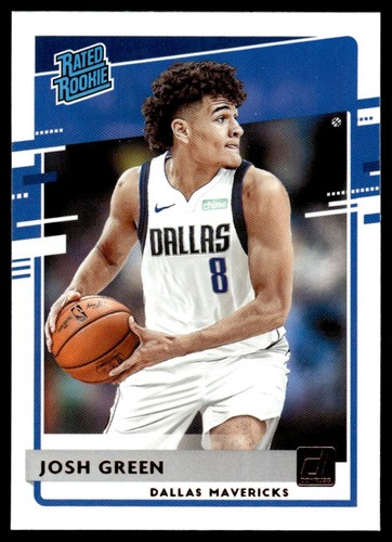 2020-21 Donruss Rated Rookies Josh Green Rookie Dallas Mavericks #234 ...