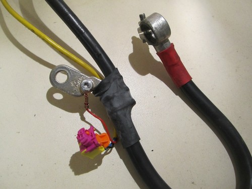 4F0971225F Audi A6 C6 4F 2005.y 3.0 TDI [K42] Battery Positive Cable | eBay