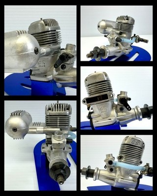 OS .40 LA RC Nitro Airplane Engine ''Silver" w/OS 843 Muffler Very ...