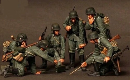 1/35 Scale Resin Figures Model Kit Soldiers Planed Unpainted ...