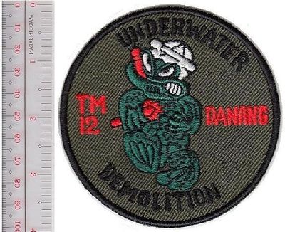 Vietnam US Navy SEAL USN Underwater Demolition Team UDT-12 Danang acu ...