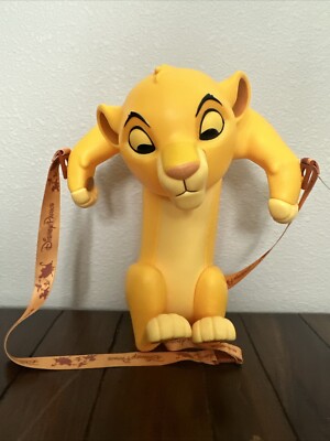 Disney Parks Animal Kingdom The Lion King Baby Simba Popcorn Bucket w ...