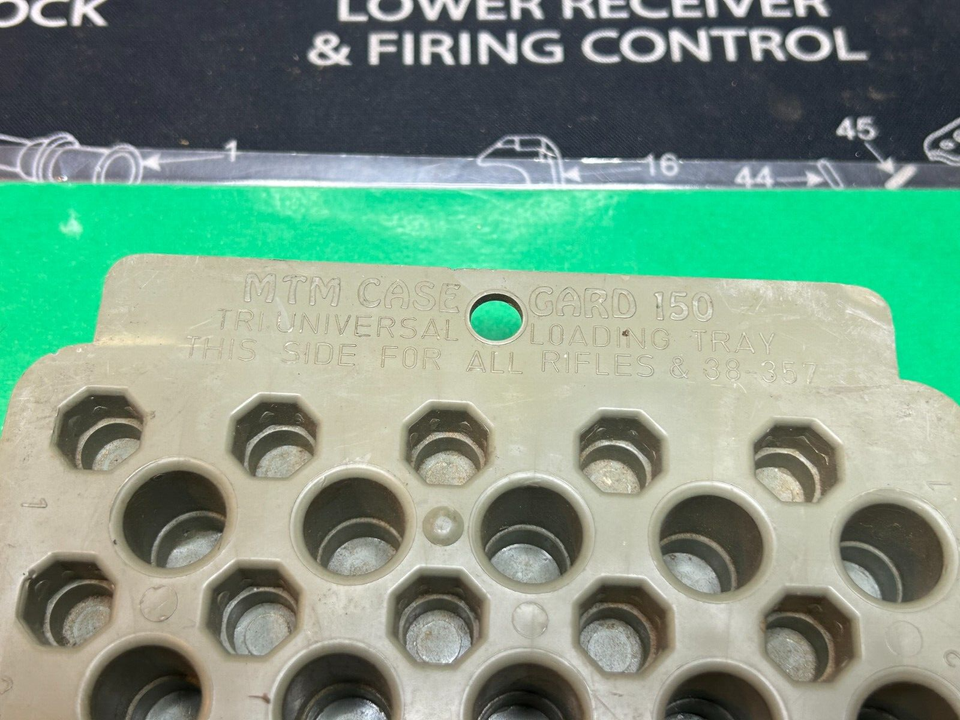 MTM Case Gard 150 Case Loading Block (Gray) | eBay