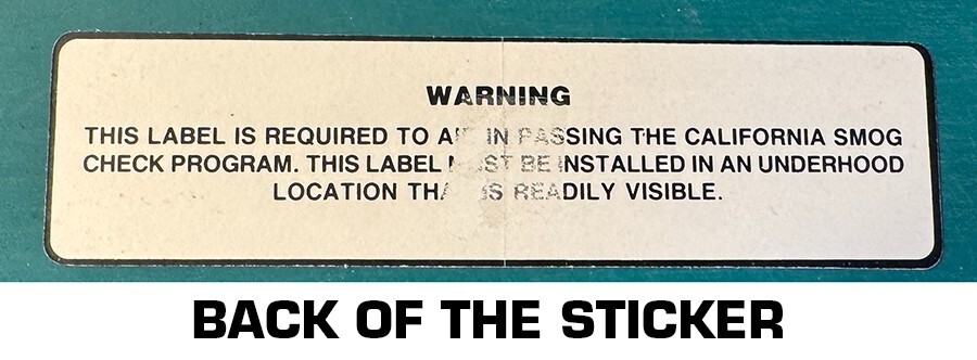 MSD IGNITION 6A, PN 6200 VINTAGE ORIGINAL FOIL DECAL STICKER - VEHICLE ...