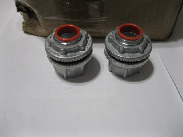 MYERS ST-1 SCRU-TITE 1/2" NPT BASIC HUB CONNECTOR Nos Surplus 2 Pieces ...