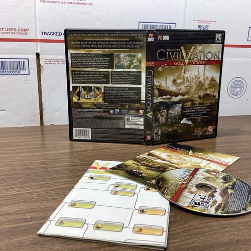 Sid Meier's Civilization V: Gold Edition - Video Game - VERY GOOD ...