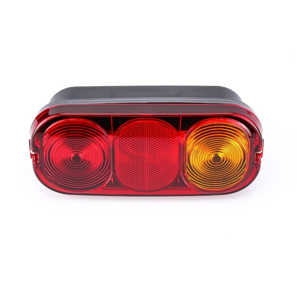 PAIR Stop Tail Indicator Rear Lamp Light For JCB Site Dumper 3T 6T 9T ...