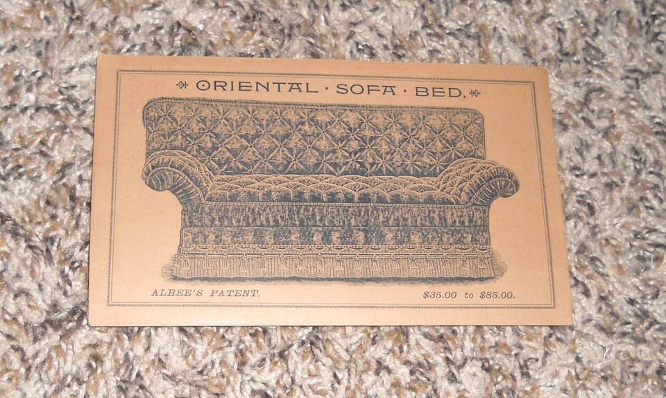 Henry Albee Co Furniture Bedding Beds Store Boston MA Advertising ...