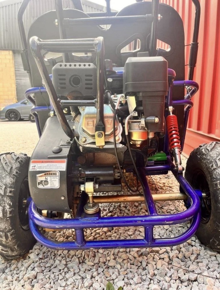 2022 Mud Rocks Shark GT50 156cc Purple Mini Off Road Buggy, Go Kart | eBay UK
