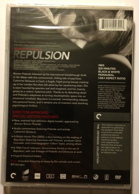 Repulsion (Criterion Collection) (DVD, 1965) for sale online | eBay