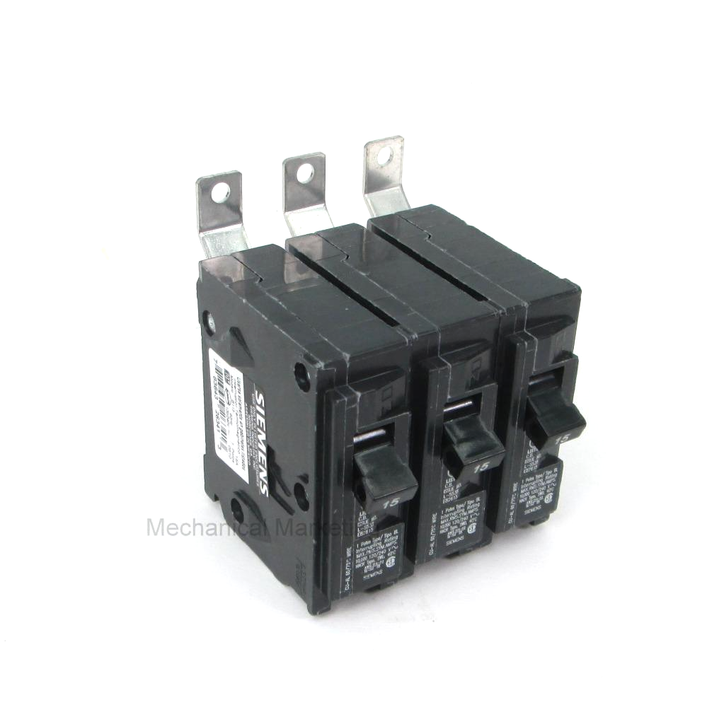 Lot of 3 - SIEMENS B115 15-Amp Circuit Breakers NOS | eBay