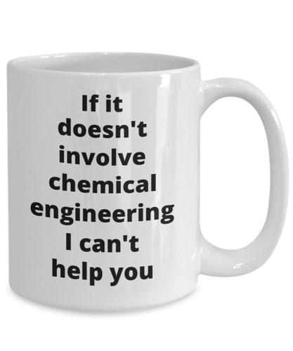 Chemical Engineer Coffee Mug Funny Gift Idea For Engineering Major ...