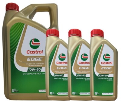 Castrol Edge 10W-60 Supercar VW 501 01/ 505 00 BMW M-Modelle 5+3 Liter ...