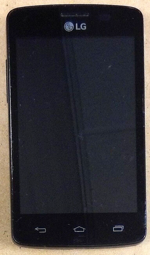 LG Lucky L16C / LGL16C - Black ( Tracfone ) Rare CDMA Android ...