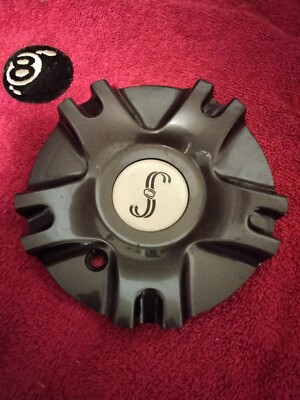 x1 SSC Style 25 RIM Gunmetal WHEEL CENTER CAP HUB #CAP-250B & #S25 17 ...