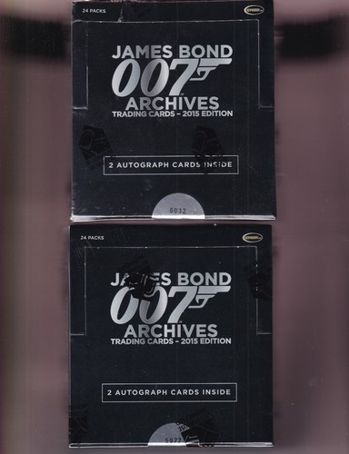 2015 Rittenhouse James Bond Archives Trading Card Box Winner Gets 2 ...