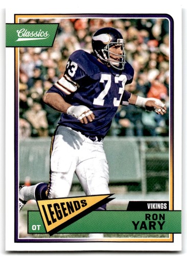 2018 Panini Classics Ron Yary Minnesota Vikings #151 | eBay