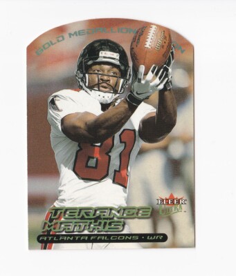 2000 Ultra Gold Medallion #47 Terance Mathis Atlanta Falcons New Mexico ...
