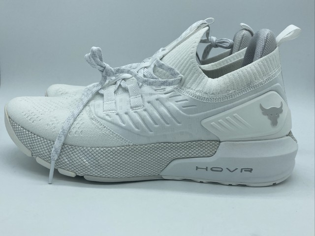 Size 9 - Under Armour Project Rock 3 White Halo Gray 2021 - 3023004-110 ...