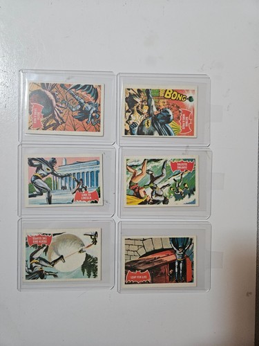 Batman card lot – Rare Danish Black Bat + Complete Red Bat set + extra ...