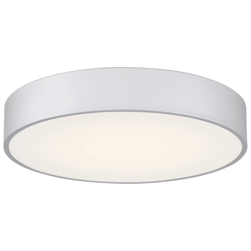 Access Lighting 49961LEDD/ACR Como 18"W LED Flush Mount Drum - White | eBay