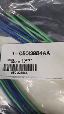 OEM Mopar 05013984AA Mopar Connector Harness Wire Repair Kit New! | eBay