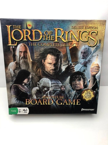 The Lord Of The Rings The Complete Trilogy Adventure Board Game by ...