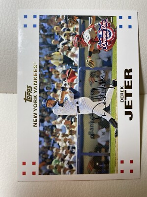 Derek Jeter Topps Sports Card | eBay