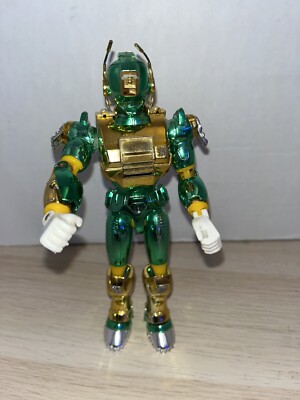 Masterbotix Power Bots Ultar Chrome Emerald Z Trendmasters | eBay