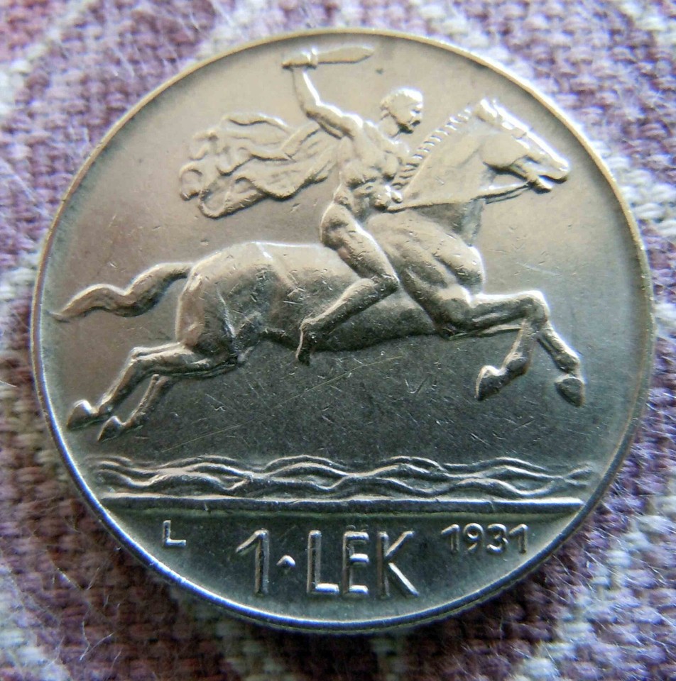 Albania 1 Lek 1931, London Royal Mint AU EF++++ | eBay
