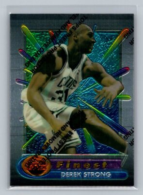 1994 Topps Finest Derek Strong #319 Boston Celtics | eBay